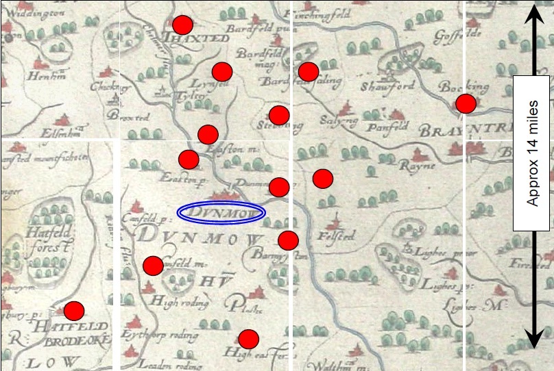 Mappy Monday: Tudor maps of sixteenth century Essex – Essex Voices Past